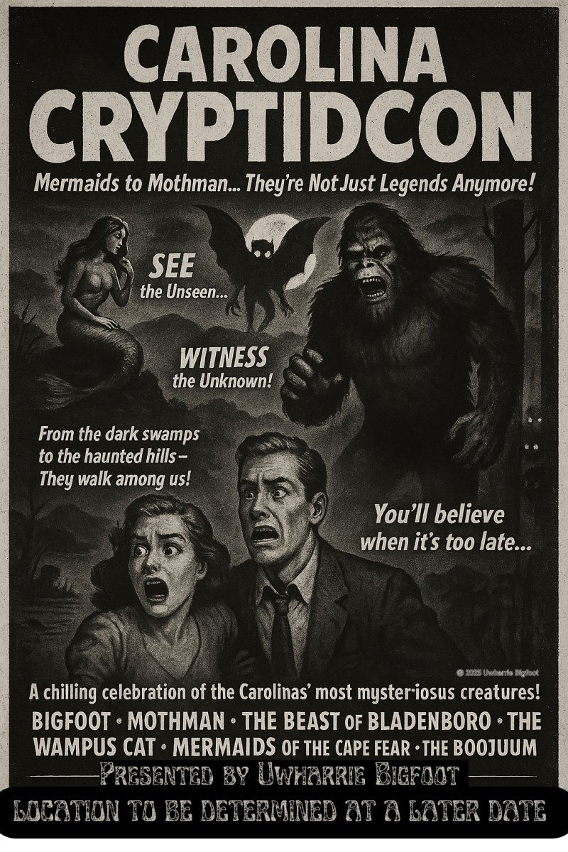 Carolina CryptidCon Tour - Mermaids to Mothman | Raleigh, NC 27607