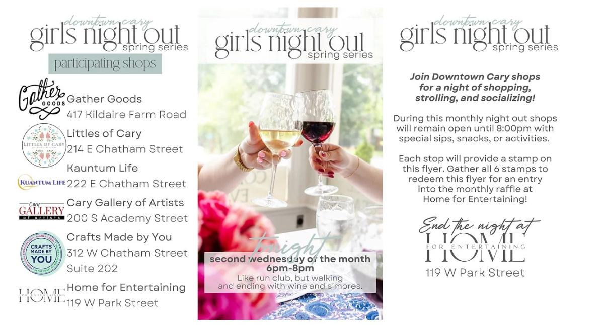Downtown Cary Girls Night out | Cary, NC 27511
