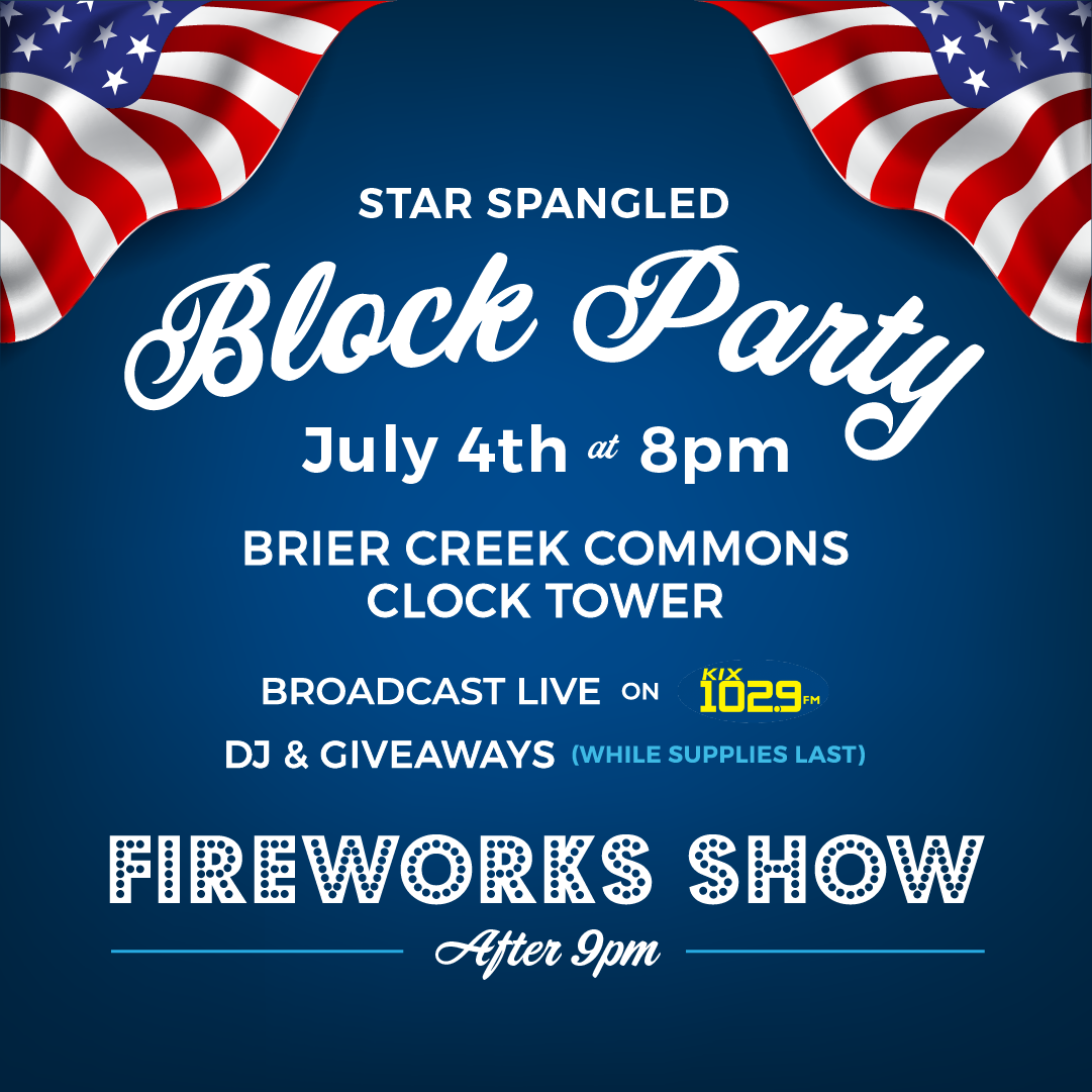 Brier Creek Star Spangled Block Party 2026 | Raleigh, NC 27617