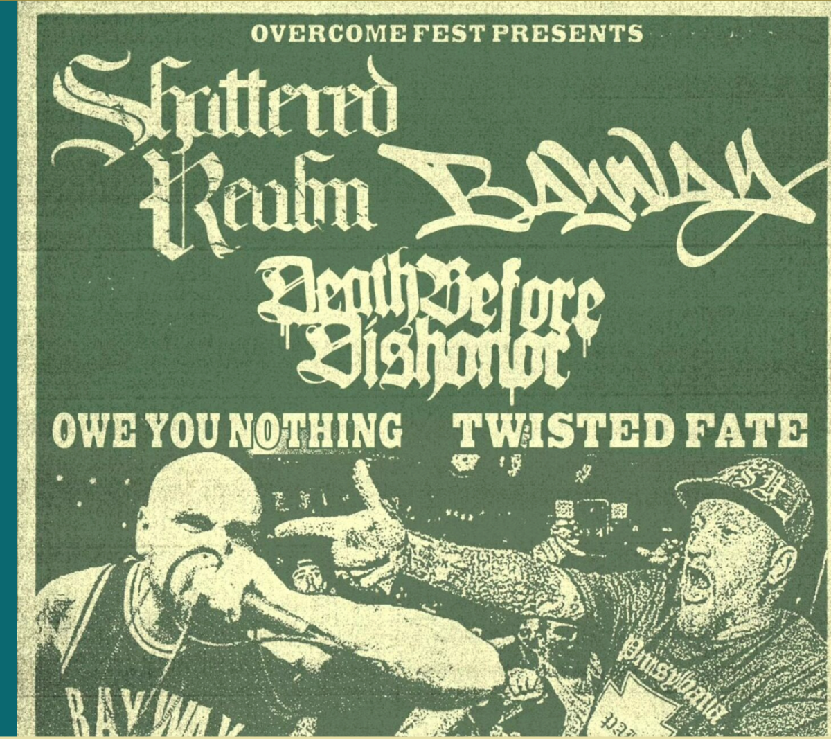 Bayway / Shattered Realm / Death Before Dishonor / Owe You Nothing ...