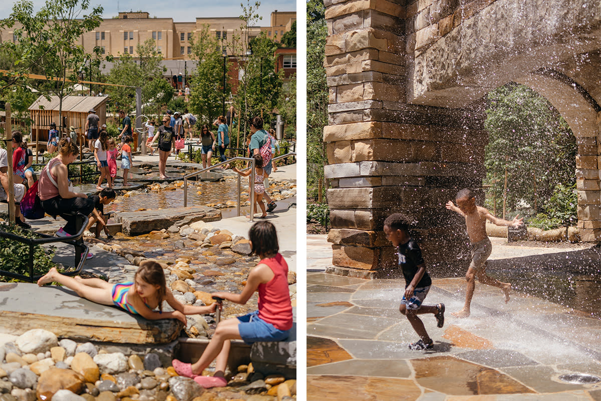 Ready, Set, Play: Gipson Play Plaza Opening at Dix Park in Raleigh, N.C.