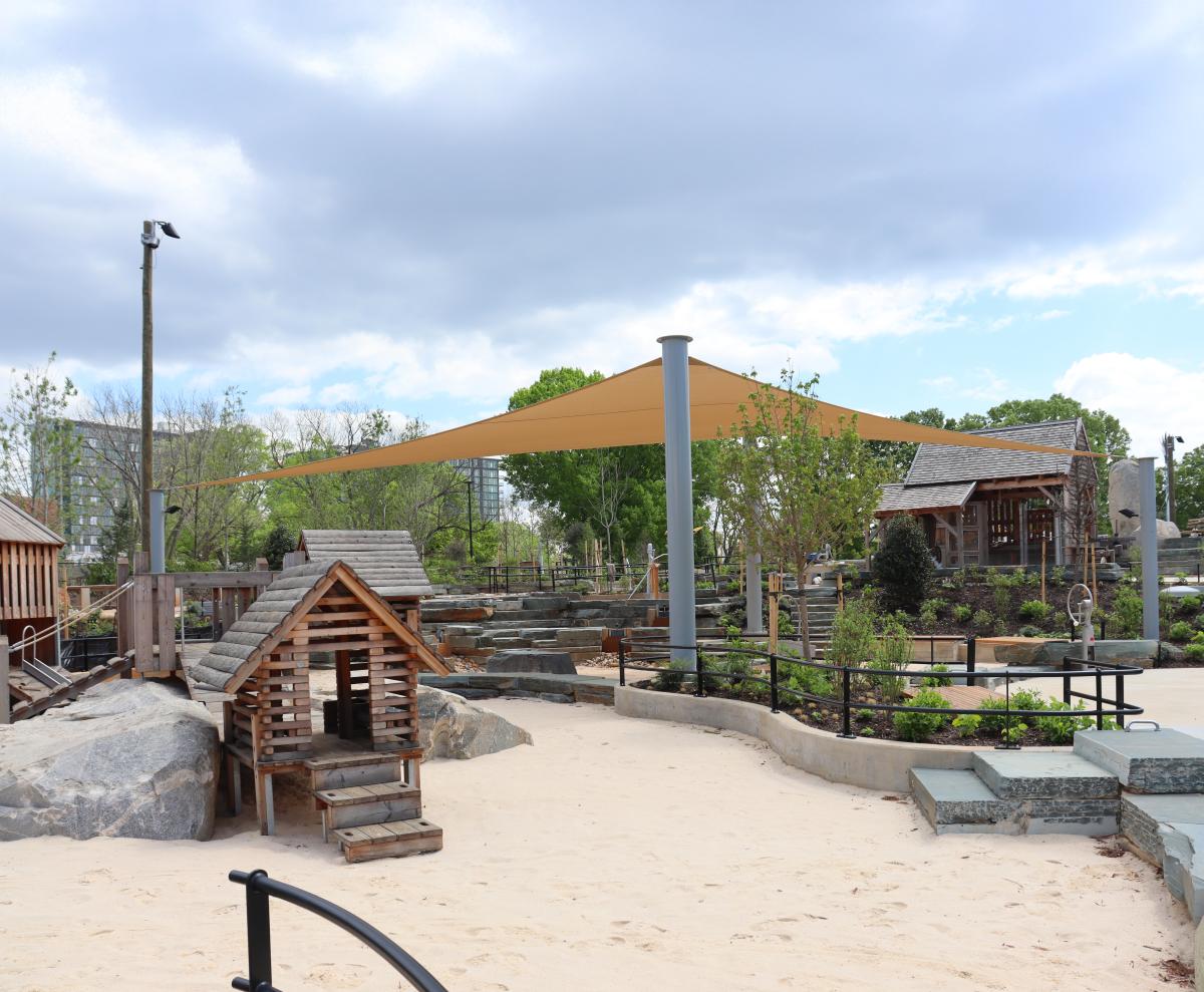 Ready, Set, Play: Gipson Play Plaza Opening at Dix Park in Raleigh, N.C.
