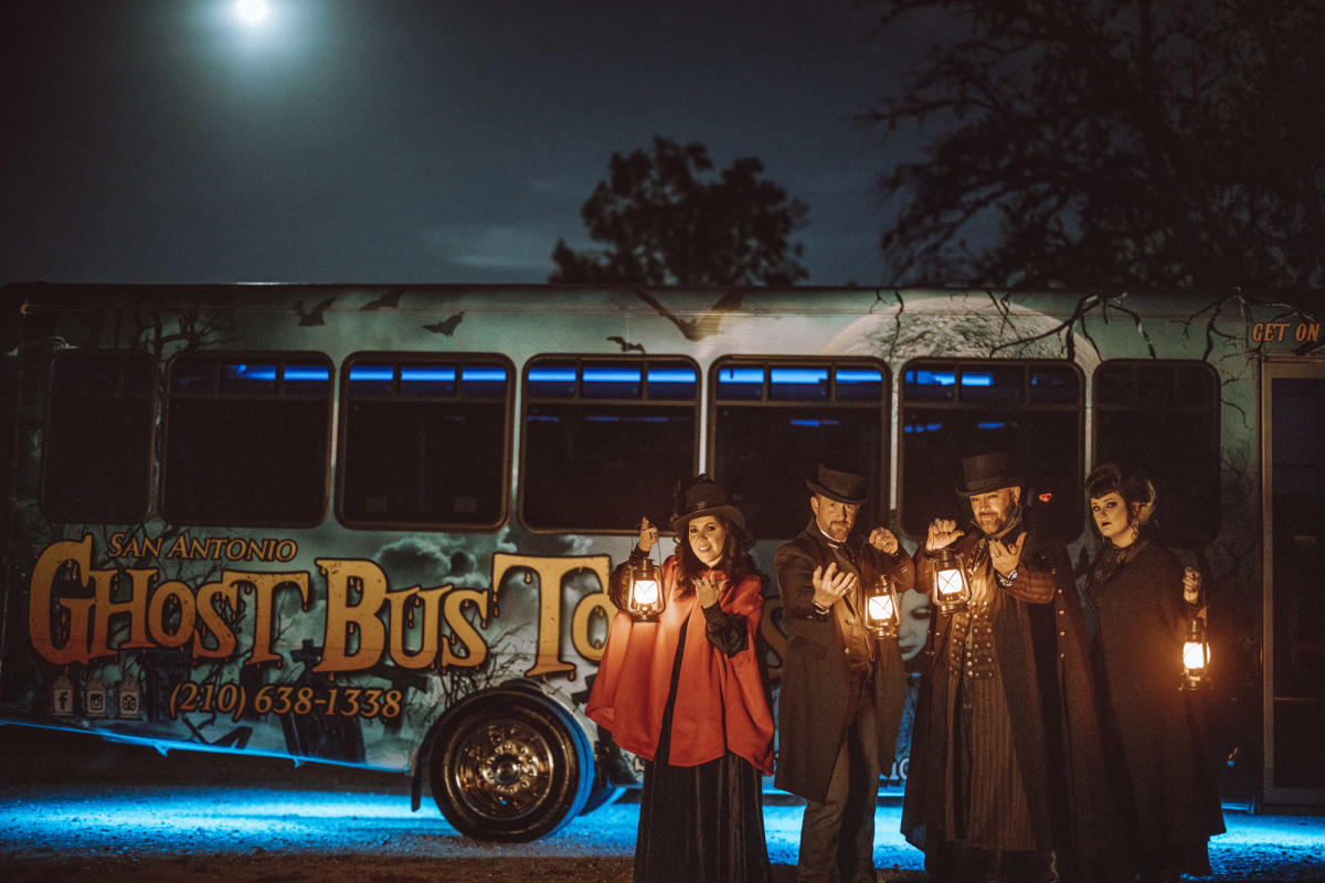 Haunted Ghost Bus Tours in Downtown San Antonio