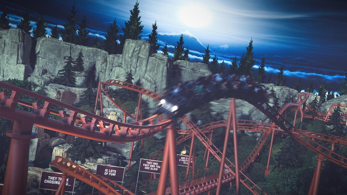 Six Flags Fiesta Texas Unleashes Werewolf Gorge, The World's Longest ...
