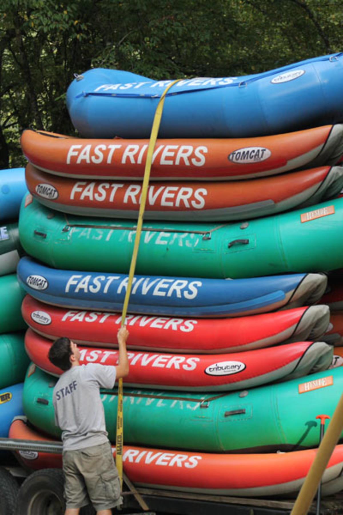 Nantahala Rafting With Fast Rivers