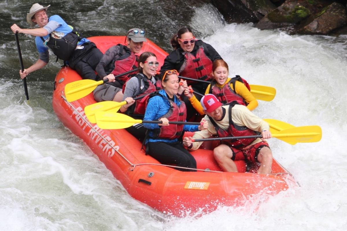 Nantahala Rafting With Fast Rivers