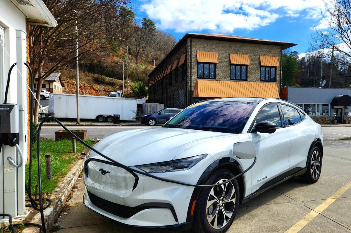 Downtown Bryson City EV Charging Station