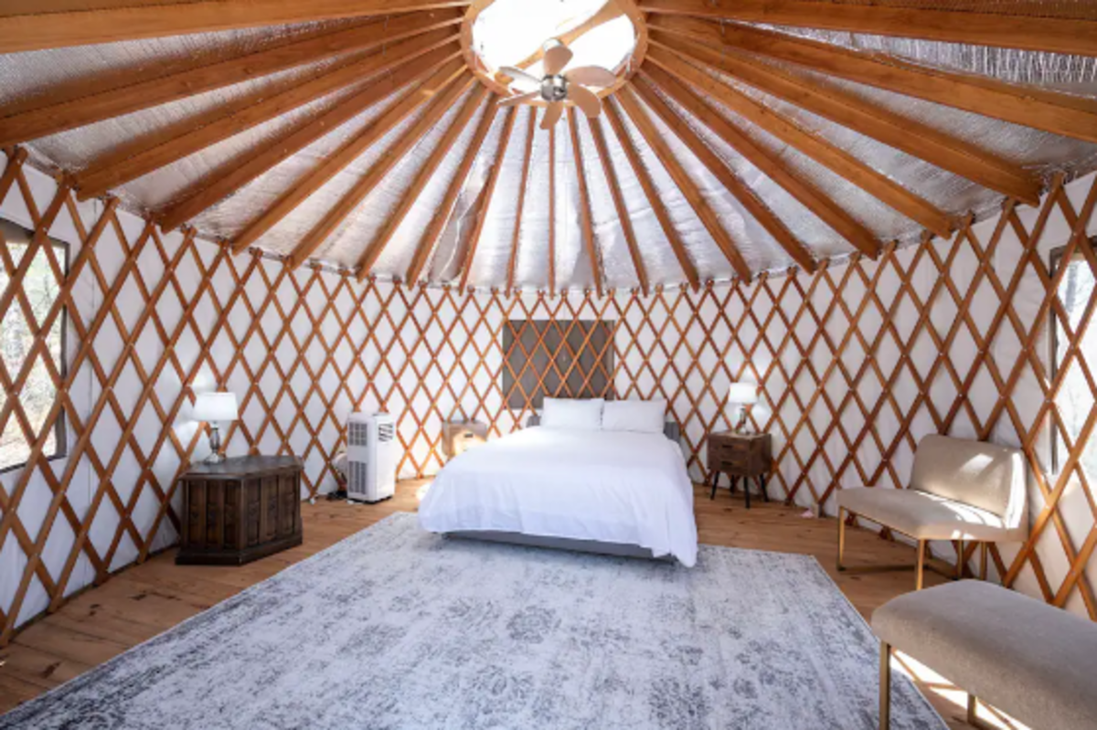 yurt inside