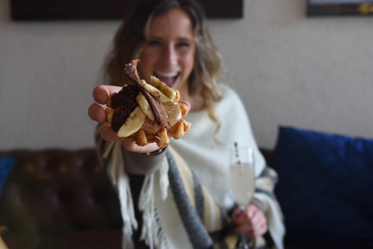 Mini Waffles & Mimosas | Traverse City, MI 49686