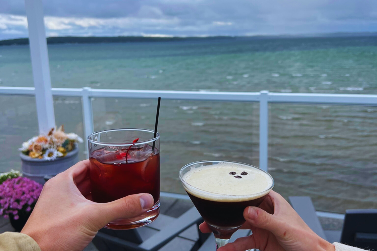 Blush Rooftop Terrace at Alexandra Inn | Traverse City, MI 49686