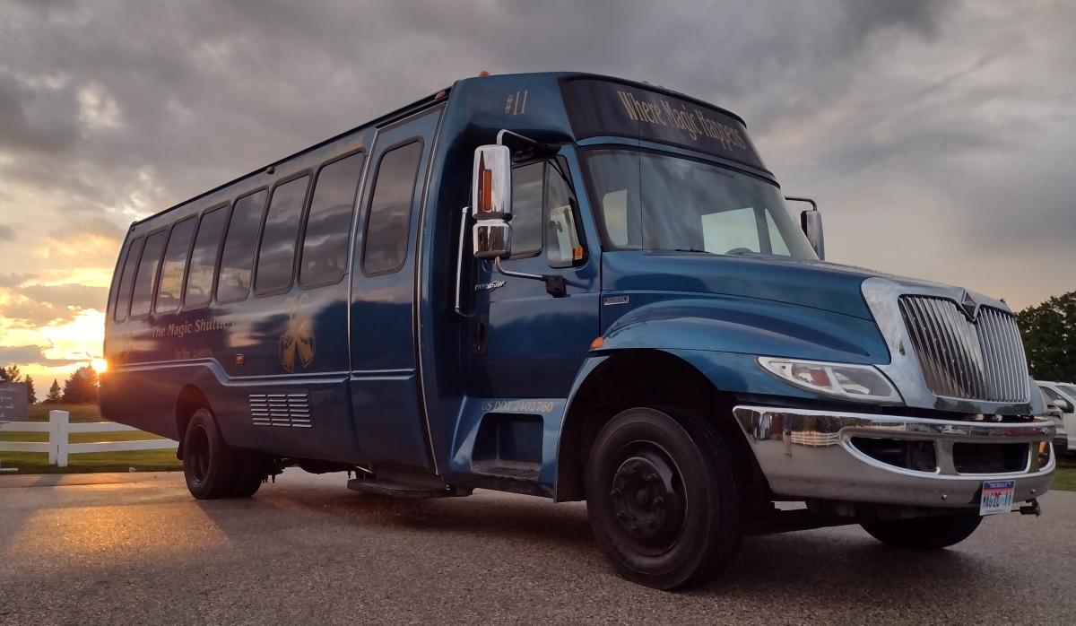 The Magic Shuttle Bus | Traverse City, MI 49684