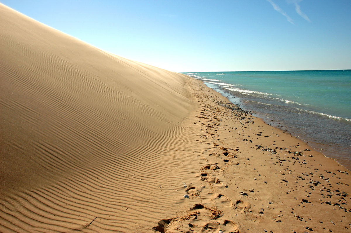 sleeping bear dunes temperature