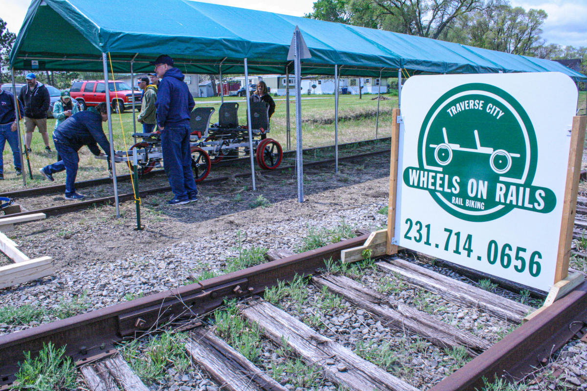Wheels on Rails Tour Now in Traverse City