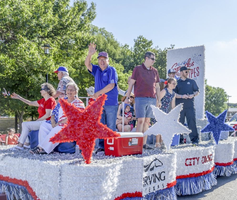 Sparks and Stripes - Parade and Reception