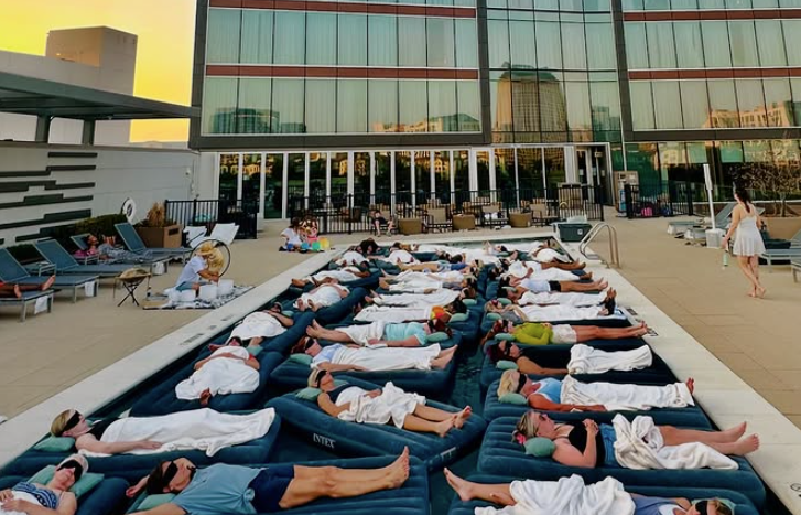 Sunset Floating Sound Bath at The Westin