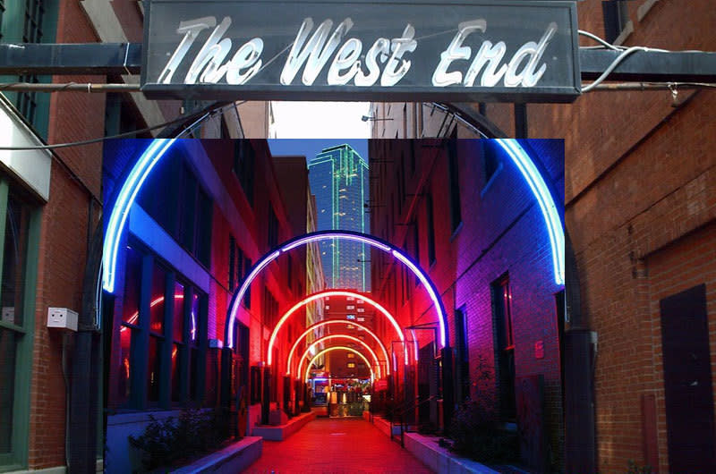 Dallas West End Sign Dallas: There's No Place Like Home! – My Travel